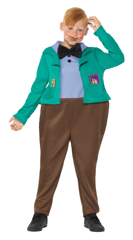 CHILD AUGUSTUS GLOOP ROALD DAHL COSTUME - Blitz Balloons & Fancy Dress